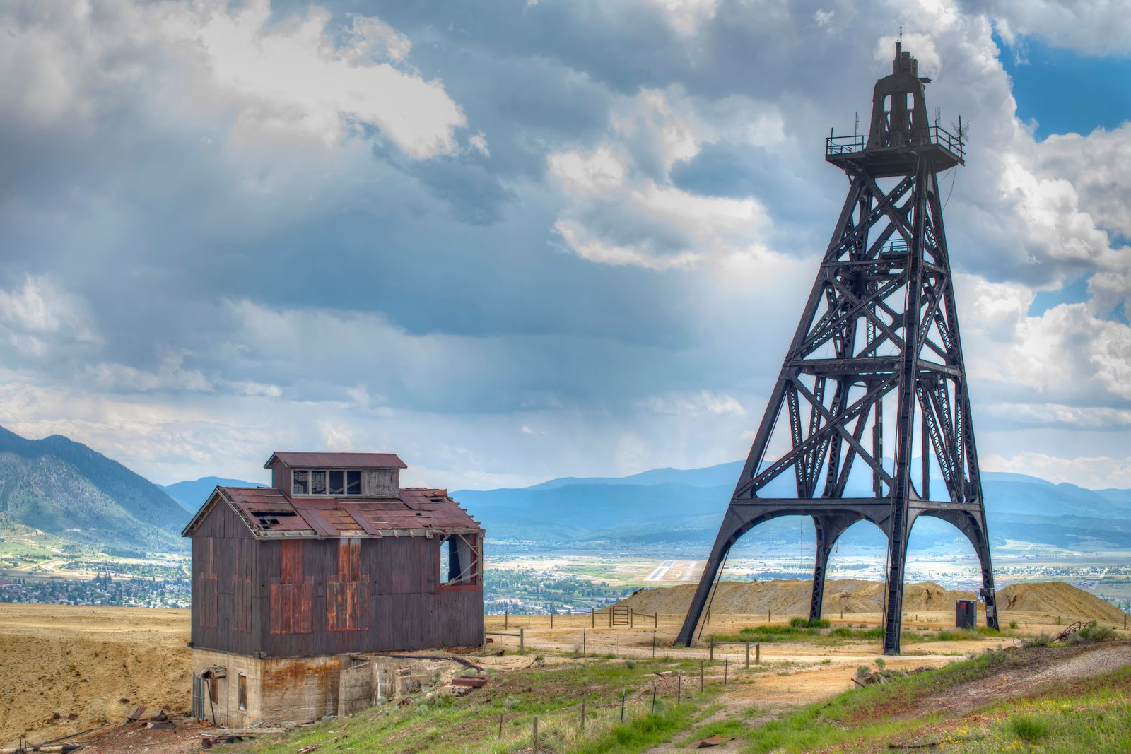 Headframes, the Heart of Butte