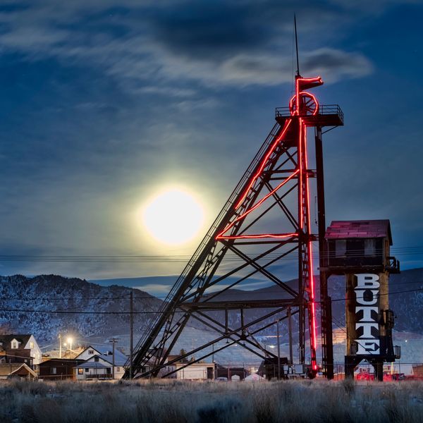 Headframes, the Heart of Butte